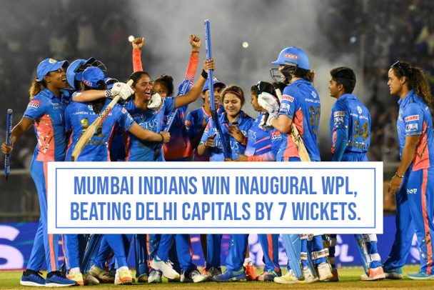 Mumbai Indians Crowned Champions of Inaugural Women's Premier League ...