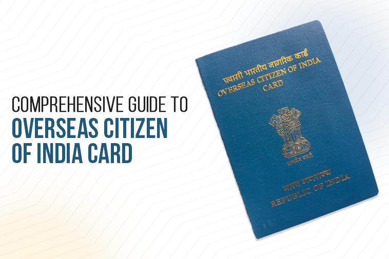 Overseas Citizen of India (OCI) card